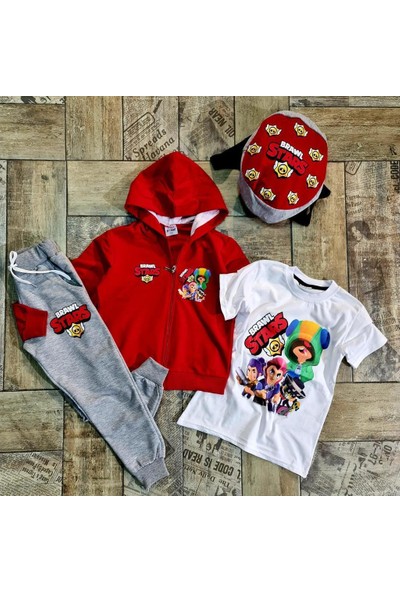 Brawl Stars Erkek Çocuk 4'lü Takım