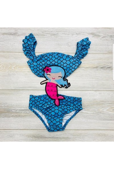 İstefani Kids Deniz Kızı Tarz Mayokini İstefani Kids Deniz Kızı Tarz Mayokini