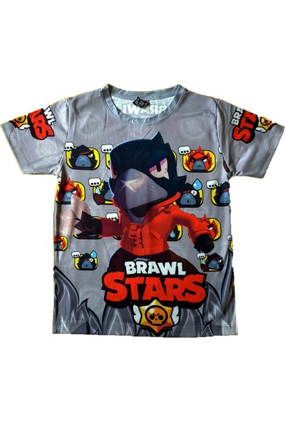 Brawl Stars Crow Baskılı Tişört Brawl Stars Crow Baskılı Tişört