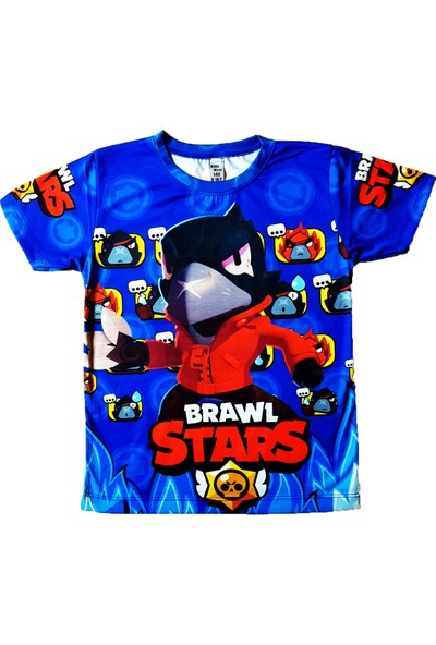Brawl Stars Crow Baskılı Tişört Brawl Stars Crow Baskılı Tişört