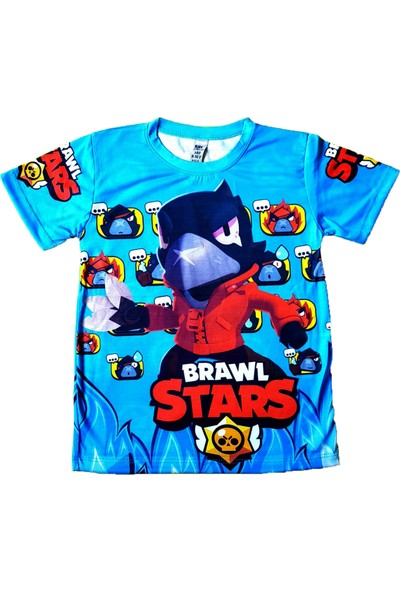 Brawl Stars Crow Baskılı Tişört Brawl Stars Crow Baskılı Tişört