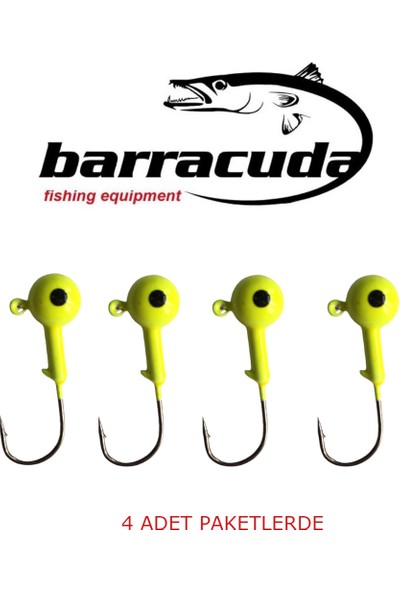 Barracuda 10 Gram Jighead Kurşunlu Zoka Iğnesi Barracuda 10 Gram Jighead Kurşunlu Zoka Iğnesi