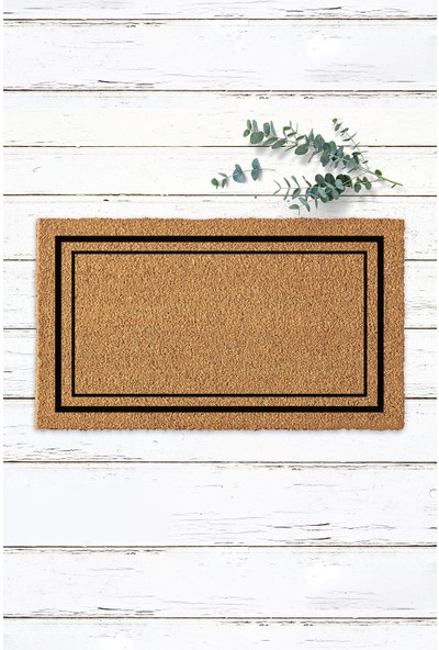 Paspas Yap Dikdörtgen Şekilli Sade Paspas