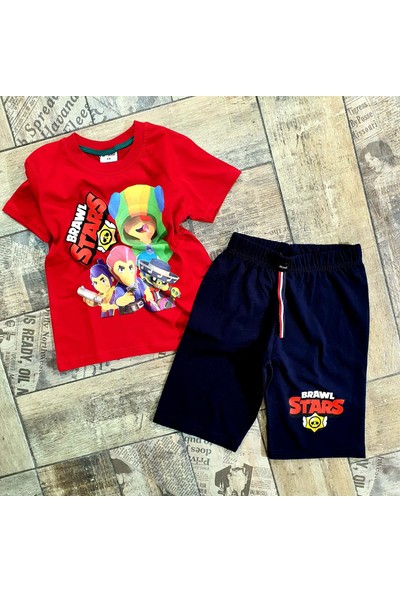 Brawl Stars Tshirt Şort Takımı