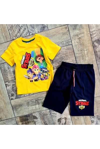 Brawl Stars Tshirt Şort Takımı
