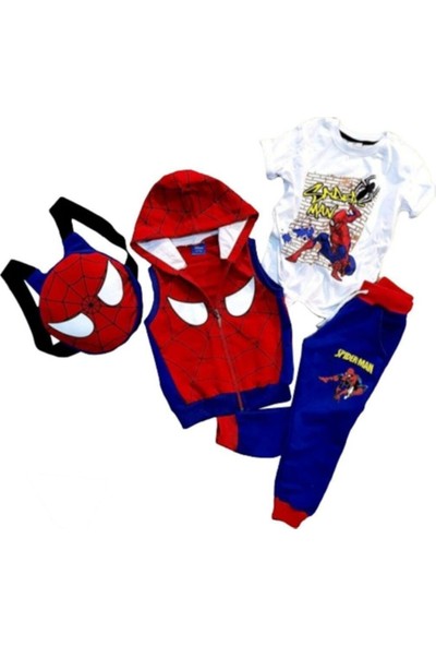 Spiderman Erkek Çocuk 4 Lü Takım