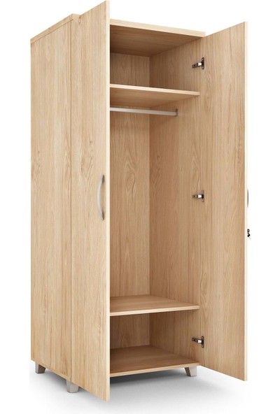 Uzay Ofis Plus Elbise Dolabı-02-Akçaagaç