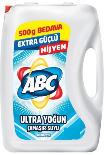 ABC ULTRA ÇAMAŞIR SUYU HİJYEN PLUS 3500 ML