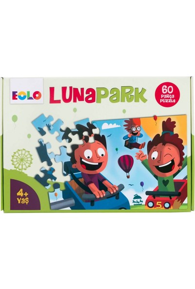 Eolo 60 Parça Yer Puzzle - Lunapark Eolo 60 Parça Yer Puzzle - Lunapark