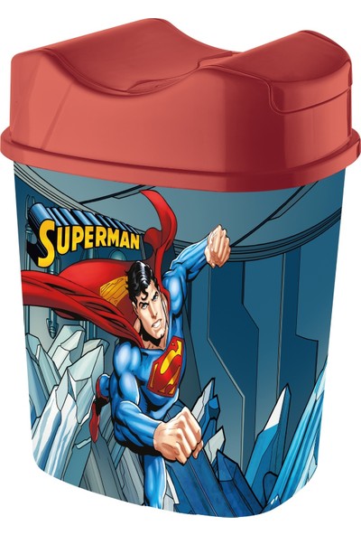 Transformacion Superman Lisanslı 5.5 Lt Çöp Kovası 714542 Transformacion Superman Lisanslı 5.5 Lt Çöp Kovası 714542