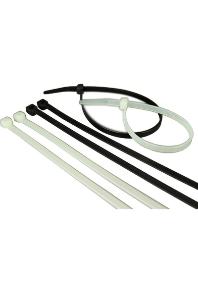 Zenith 2,5 x 150 mm Kablo Bağı & Plastik Cırt Kelepçe Paket (100ADET) Zenith 2,5 x 150 mm Kablo Bağı & Plastik Cırt Kelepçe Paket (100ADET)