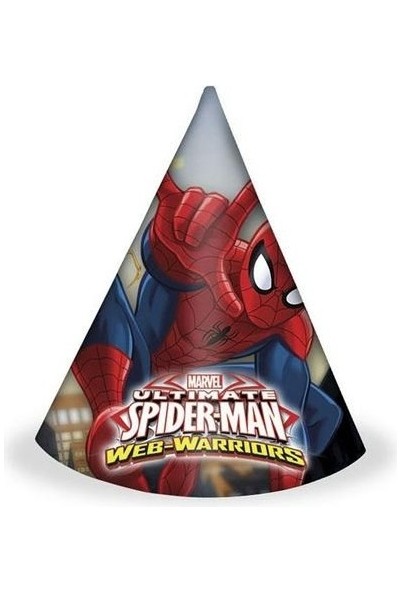 Happyland Spiderman Külah Şapka 6 Lı Happyland Spiderman Külah Şapka 6 Lı