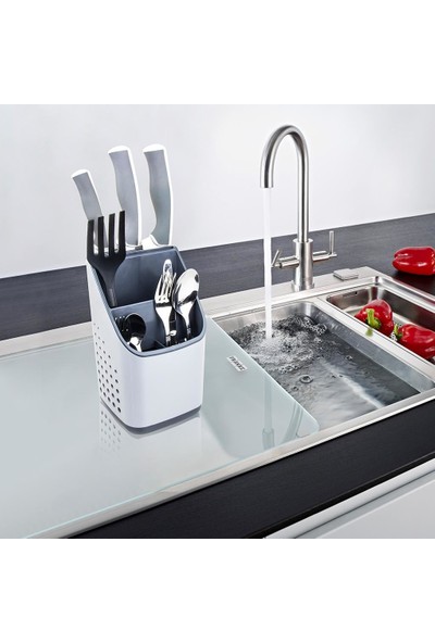 Decobella Tezgah Üstü Kaşık Düzenleyici Pratik Düzenleyiciler