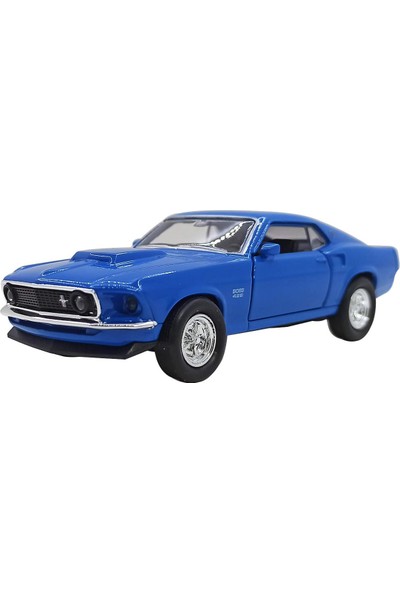 Ucuzkervan 1:32 / 1:36 1969 Ford Mustang Boss Diecast Model Araba Ucuzkervan 1:32 / 1:36 1969 Ford Mustang Boss Diecast Model Araba