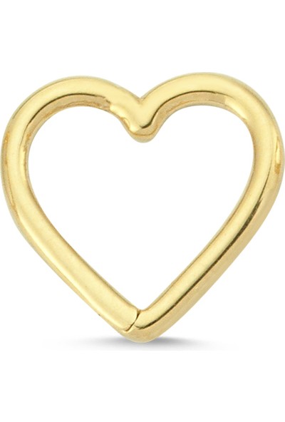 Altın Sepeti Altın Kalp Orbital Piercing AS73PC Altın Sepeti Altın Kalp Orbital Piercing AS73PC