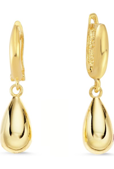 Altın Sepeti Altın Gözyaşı Damla Küpe AS401KP