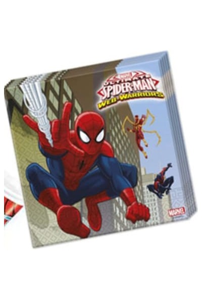 Happyland Spiderman Örümcek Adam 20 Adet Peçete Happyland Spiderman Örümcek Adam 20 Adet Peçete