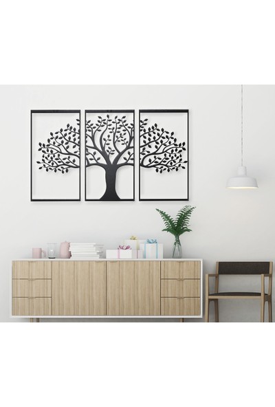 Twins Decorative Gifts Tree Lazer Kesim Metal Duvar Dekoru Twins Decorative Gifts Tree Lazer Kesim Metal Duvar Dekoru