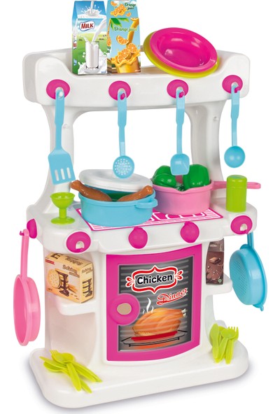 Pilsan Hamarat Ayaklı Mutfak Seti Beyaz Pilsan Hamarat Ayaklı Mutfak Seti Beyaz