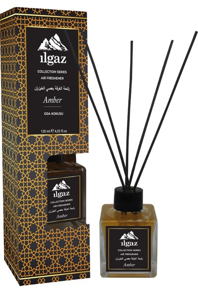 Ilgaz Collection Misk Amber Bambu Çubuklu Oda Parfümü 120 ml