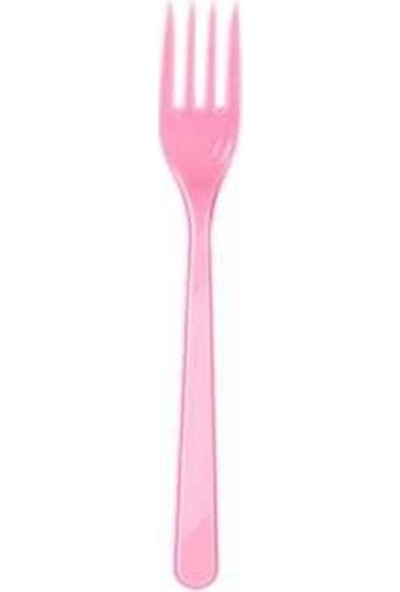 Happyland 3 Paket Pembe Plastik Çatal 25'li Happyland 3 Paket Pembe Plastik Çatal 25'li