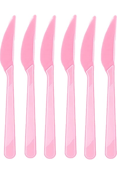 Happyland Plastik Bıçak Pembe 25LI Happyland Plastik Bıçak Pembe 25LI