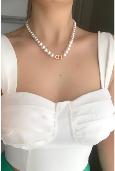 ÇLK Accessories Çelik Inci Kolye