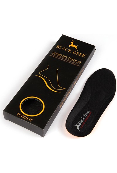 Black Deer Hyper Boost Technology Memory Live Siyah Ayakkabı Iç Tabanlık Kadın Black Deer Hyper Boost Technology Memory Live Siyah Ayakkabı Iç Tabanlık Kadın