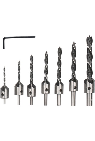 Generic Ağaç İşleme Pah Delme Aracı 7'li Üç Sivri Yüksek (Yurt Dışından) Generic Ağaç İşleme Pah Delme Aracı 7'li Üç Sivri Yüksek (Yurt Dışından)