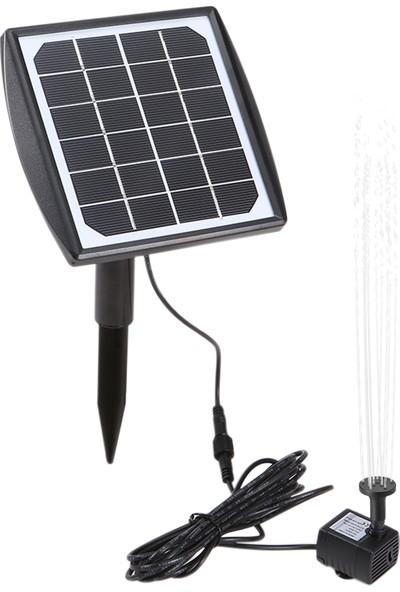 Gahome Ayarlanabilir Güneş Paneli ile Güneş Enerjili Çeşmesi (Yurt Dışından) Gahome Ayarlanabilir Güneş Paneli ile Güneş Enerjili Çeşmesi (Yurt Dışından)