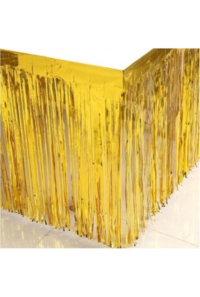 Happyland 1 Adet Happyland Gold Masa Eteği Masa Püskülü Işıltılı Happyland 1 Adet Happyland Gold Masa Eteği Masa Püskülü Işıltılı