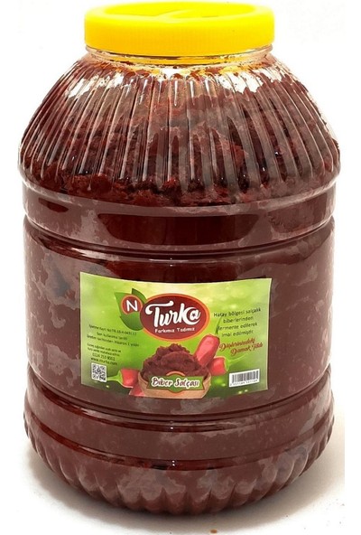 Yöresel Hatay Biber Salçası Tatlı 5kg Campet Yöresel Hatay Biber Salçası Tatlı 5kg Campet