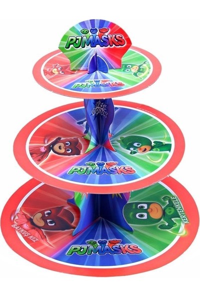Happyland Pijamaskeliler Cupcake Standı Happyland Pijamaskeliler Cupcake Standı
