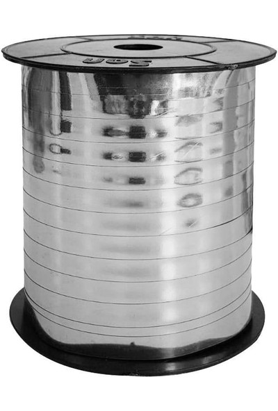 Happyland 2 Adet 23 Nisan Metalik Gümüş Balon Ipi Rafya 200 mt