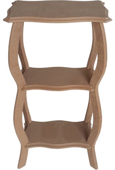 Trend Avm Iki Raflı, Dikdörtgen Fiskos Sehpa S.29