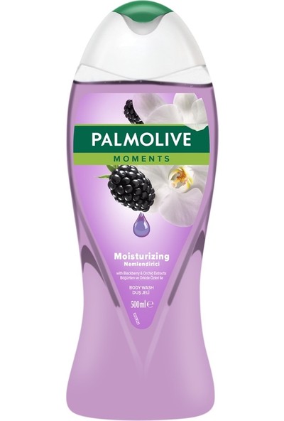 Palmolive Moments Duş Jeli Böğürtlen Orkide 500 ml Palmolive Moments Duş Jeli Böğürtlen Orkide 500 ml