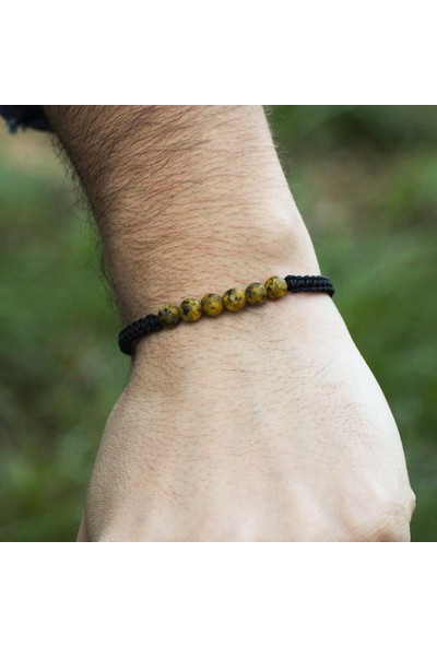 Beyloc Kuvars Taşı Makrome Ayarlanabilir Unisex Doğal Taş Bileklik Beyloc Kuvars Taşı Makrome Ayarlanabilir Unisex Doğal Taş Bileklik