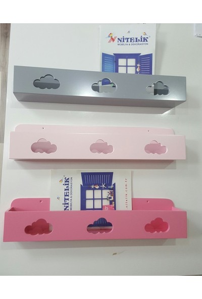 Hommy Bulutlu Lana Lake Montessori Kitaplık Raf Hommy Bulutlu Lana Lake Montessori Kitaplık Raf