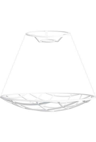 Lumen İstanbul 35'lik Konik Izgaralı Çerçeve Takımı Mavi 10'lu