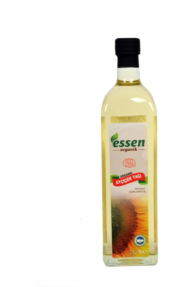 Essen Organik Ayçiçek Yağı 1 lt