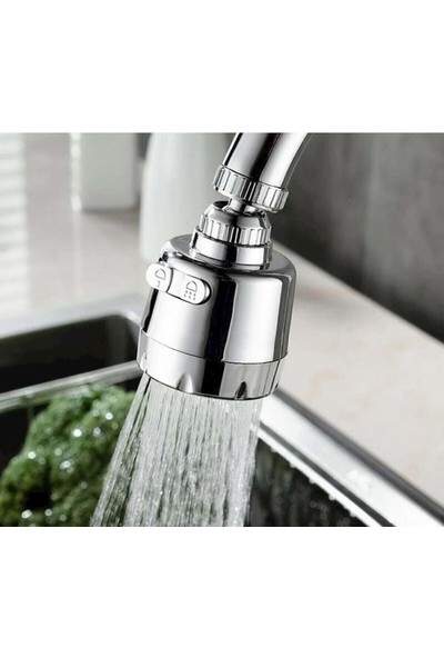 İnfotools Tasarruflu 3 Fonksiyonlu 360° Oynar Musluk Başlığı