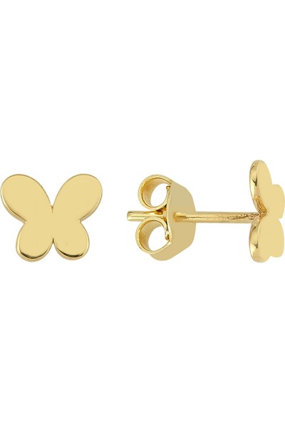 Krd 14 Ayar 0,90 Gram Taşsız Altın Mini Küpe