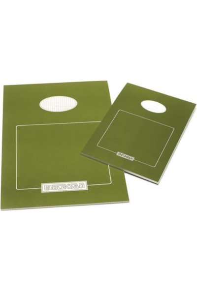 Meteksan A5 Bloknot Karton Kapak Kareli 50 Yaprak 12'li Meteksan A5 Bloknot Karton Kapak Kareli 50 Yaprak 12'li