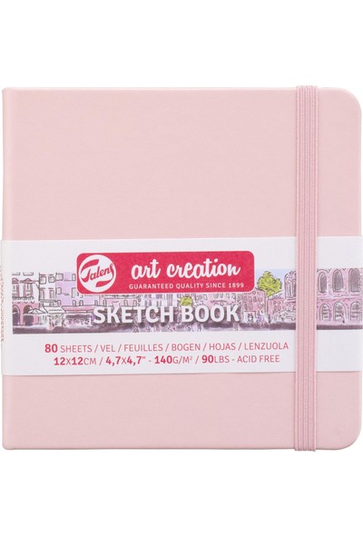 Talens Tac Sketch Block Pembe 12 x 12 cm 140 gr