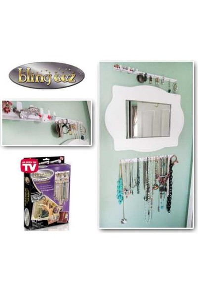 Pembe Karınca Bling Eez Takı ve Aksesuar Organizer Pembe Karınca Bling Eez Takı ve Aksesuar Organizer