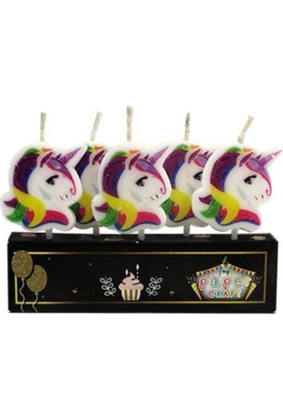 Happyland 1 Adet Unicorn Kutulu Renkli 5 Li Pasta Mumu Happyland 1 Adet Unicorn Kutulu Renkli 5 Li Pasta Mumu