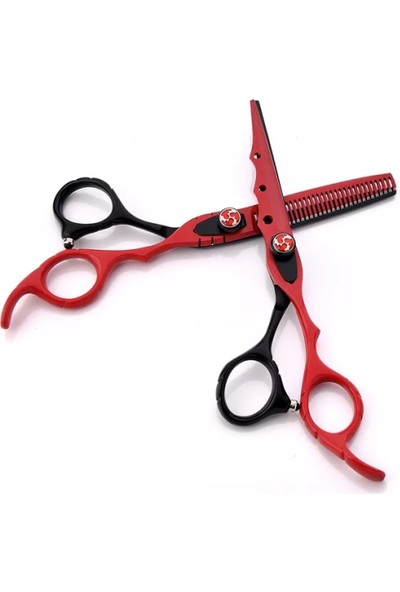 Qualis Shave M7 Kesme + Inceltme Makas Set - 6inç/15 cm Qualis Shave M7 Kesme + Inceltme Makas Set - 6inç/15 cm