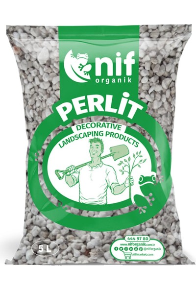 Nif Organik Doğal Perlit 5 Lt Nif Organik Doğal Perlit 5 Lt