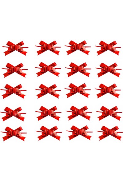 Happyland 20 Adet Sevgililer Günü Hediye Paketi-Kutusu Süsü Pratik Çekme Rafya Fiyonk Kırmızı 2cm (13CM *10CM) Happyland 20 Adet Sevgililer Günü Hediye Paketi-Kutusu Süsü Pratik Çekme Rafya Fiyonk Kırmızı 2cm (13CM *10CM)
