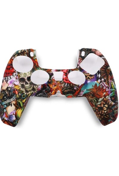 Konsol İstasyonu Gotik Desen Playstation 5 Ps5 Kol Kılıfı - Dualshock 5 Kılıf Konsol İstasyonu Gotik Desen Playstation 5 Ps5 Kol Kılıfı - Dualshock 5 Kılıf